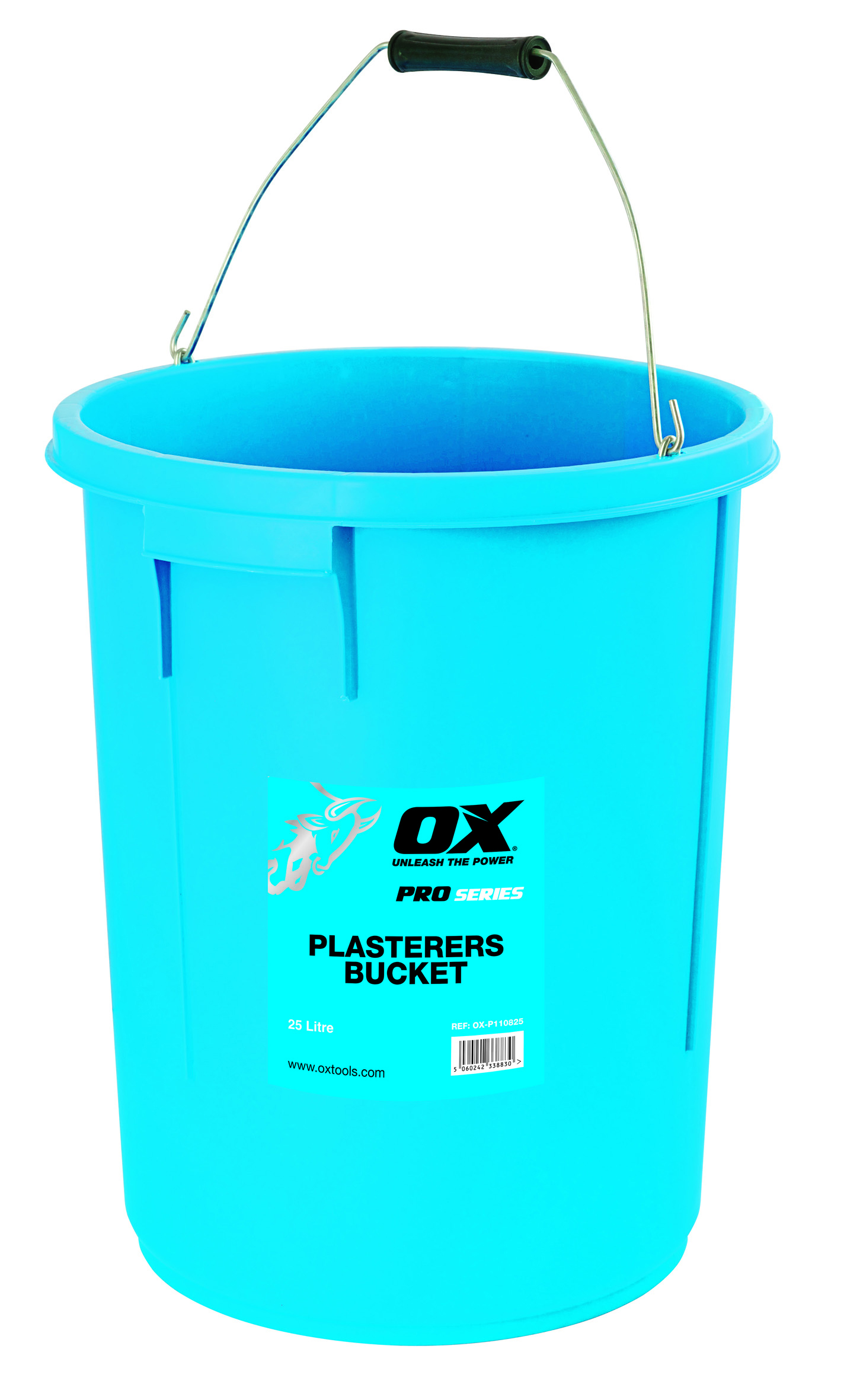 OX Pro Plasterers Bucket - 5 Gallon / 25 Litres | MJ Plastics & Plumbing